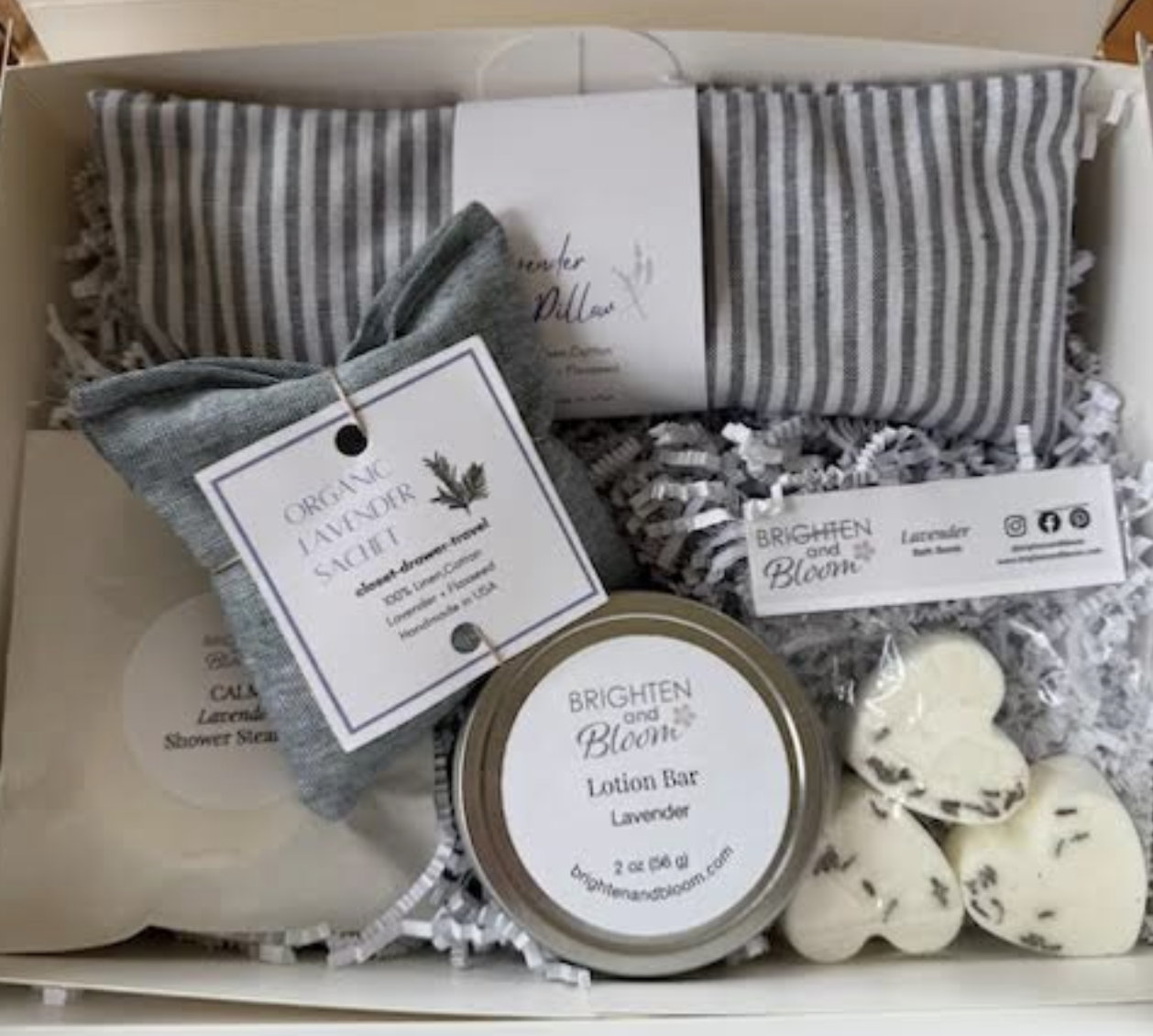 Spa Gift Box - Brighten and Bloom
